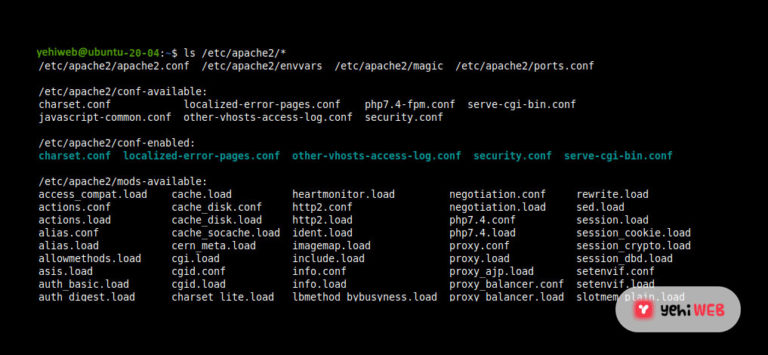 How To Install Apache Web Server On Ubuntu 20.04 [ Easy Guide ] | Yehi Web