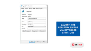 How To Access The Registry Editor In Windows 10 | Yehi Web